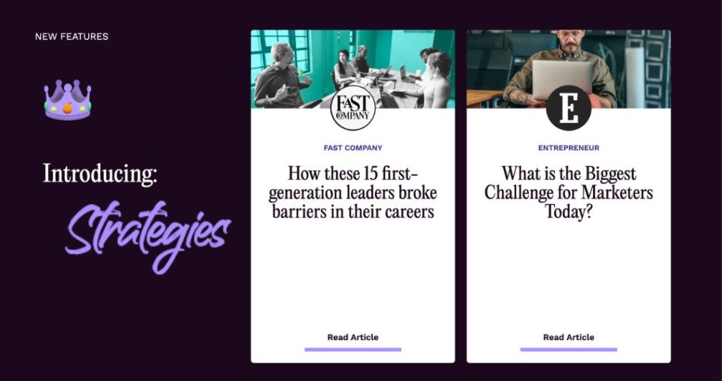 Introducing Content Strategies: 12-Months of Ideas (in 45 seconds)